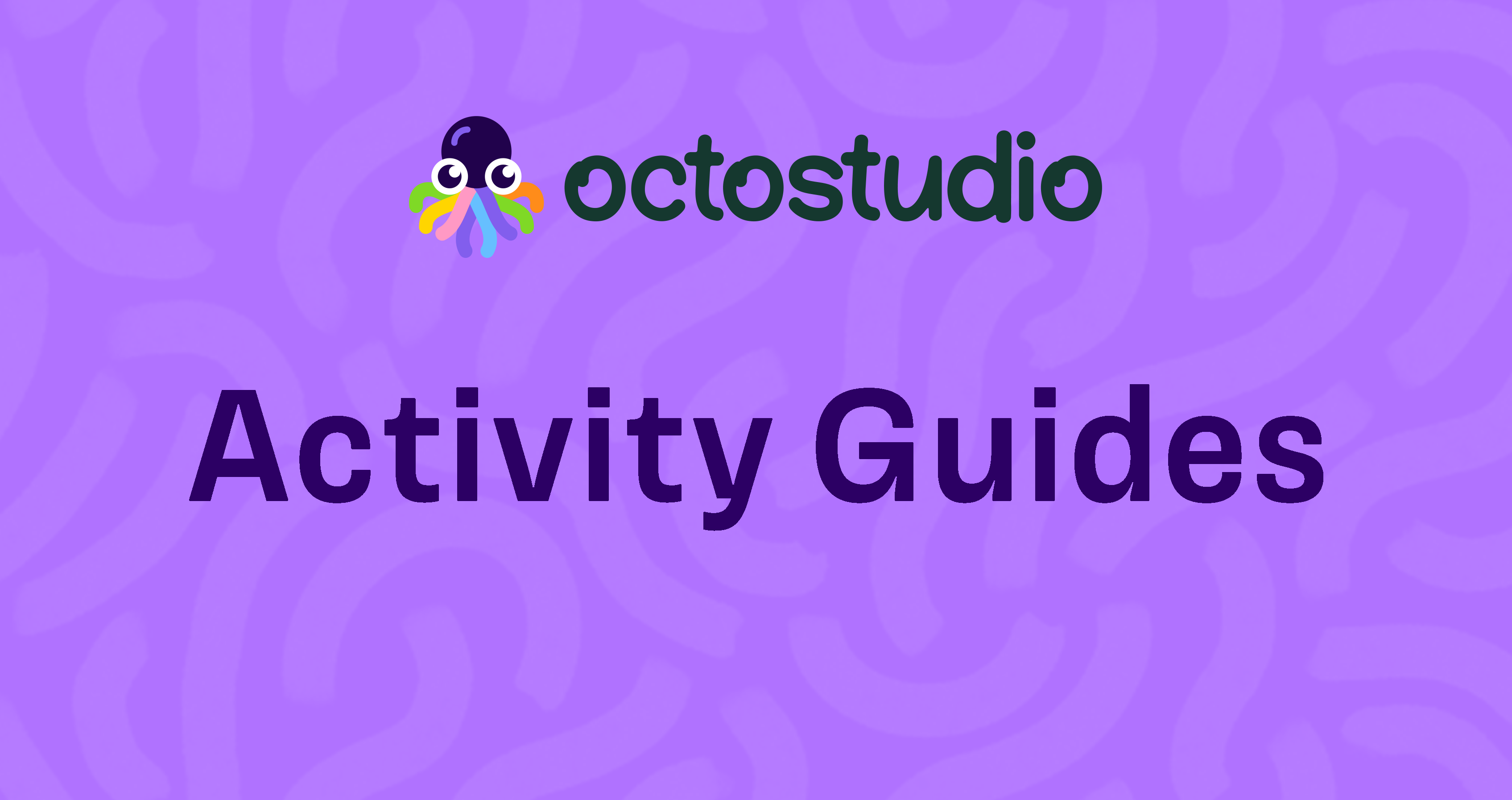 OctoStudio Activities | Scratch Foundation